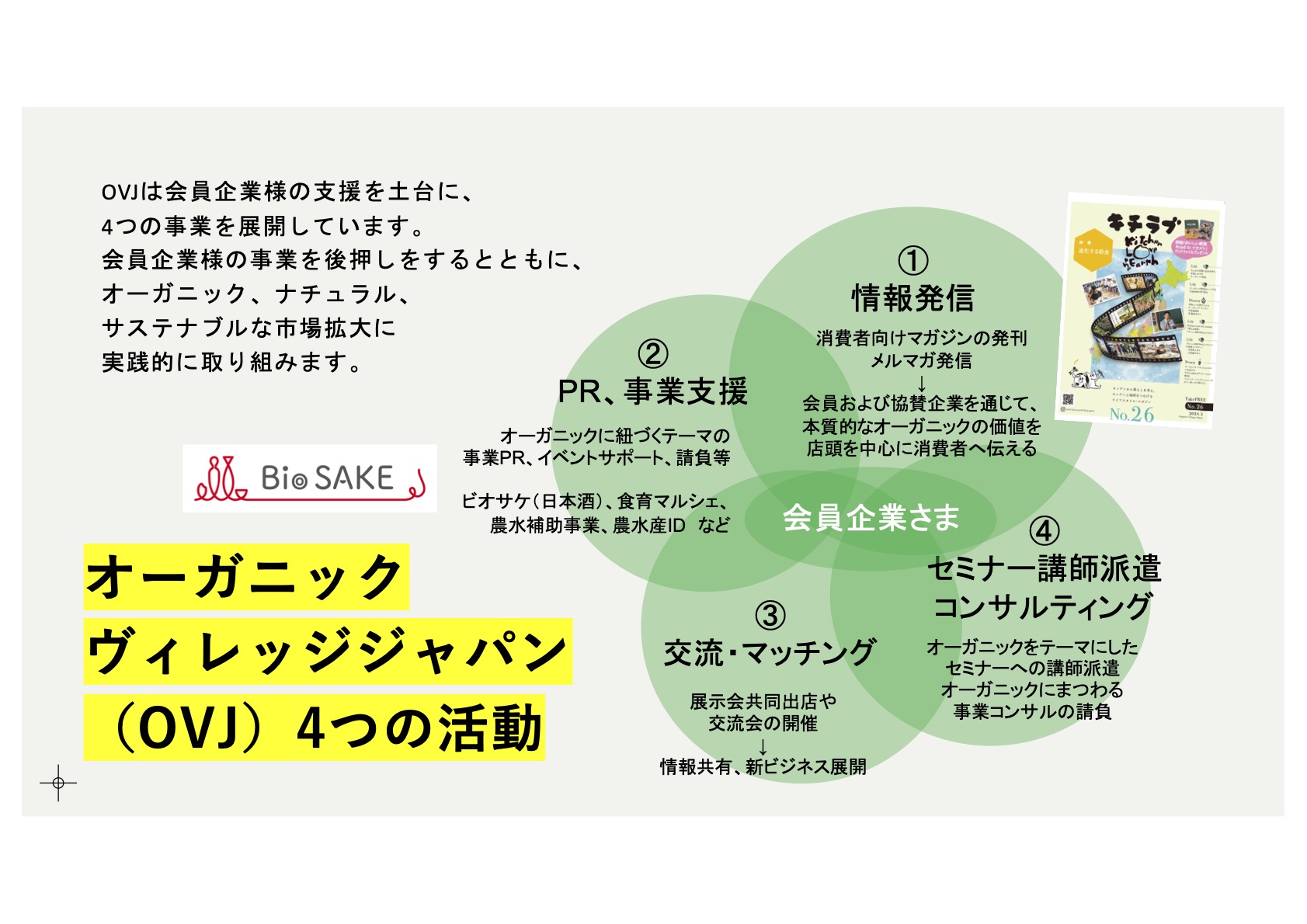 Action | Organic Village Japan